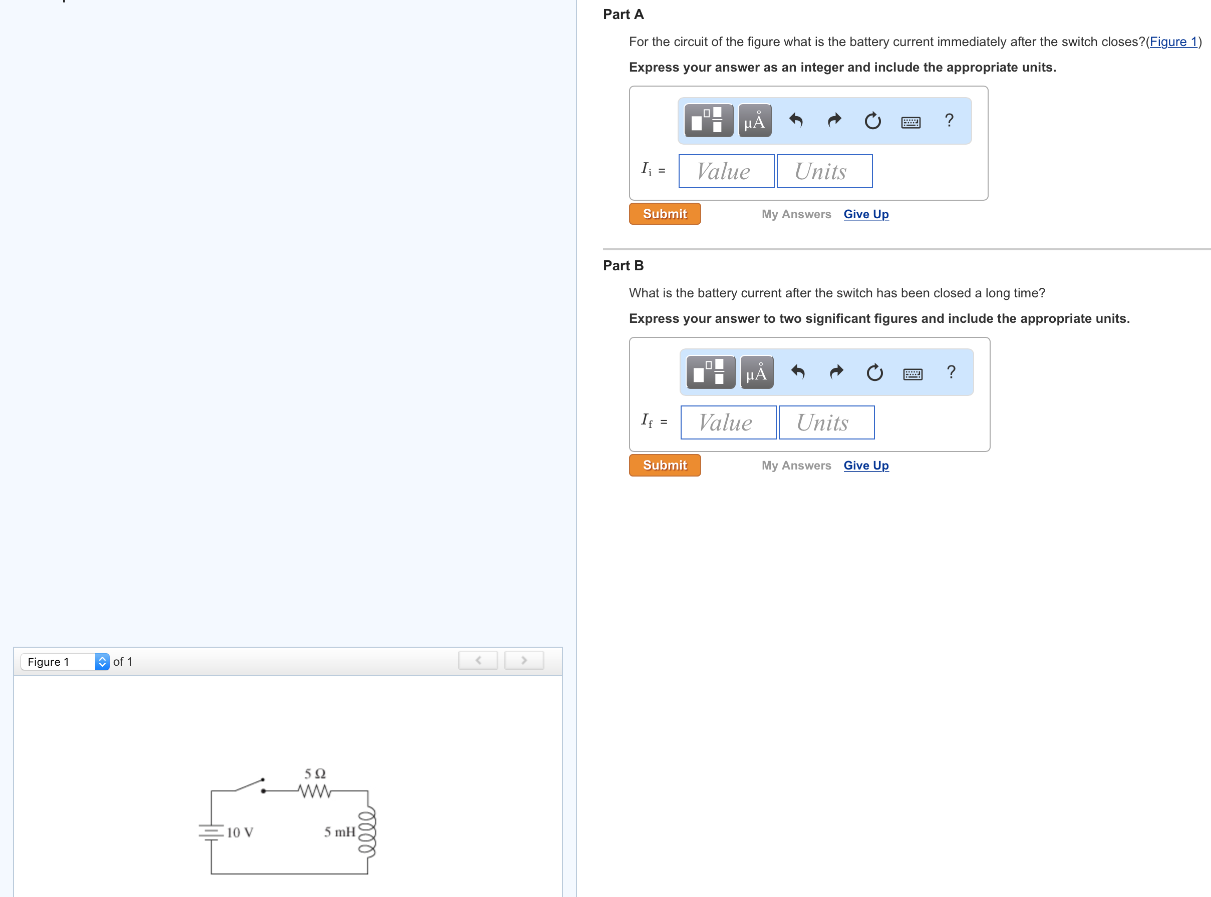Solved For the circuit of the figure what is the battery | Chegg.com