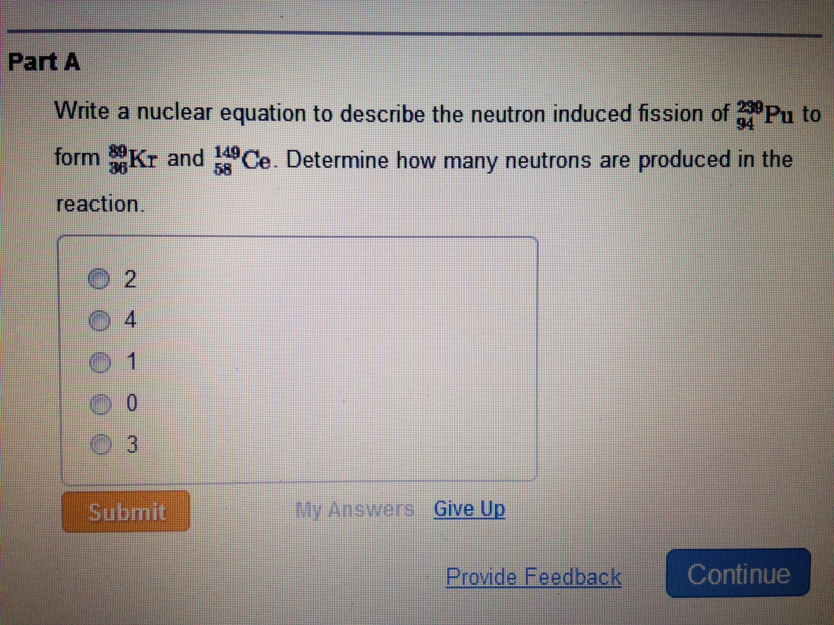 Solved Write a nuclear equation to describe the neutron | Chegg.com