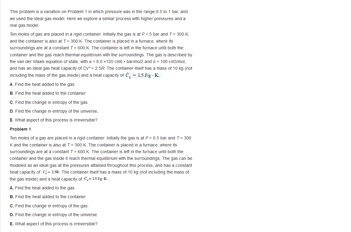 This problem is a variation on Problem 1 in which | Chegg.com