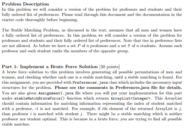 Problem Description In this problem we will consider | Chegg.com