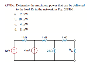 Solved Determine the maximum power that can be delivered to | Chegg.com