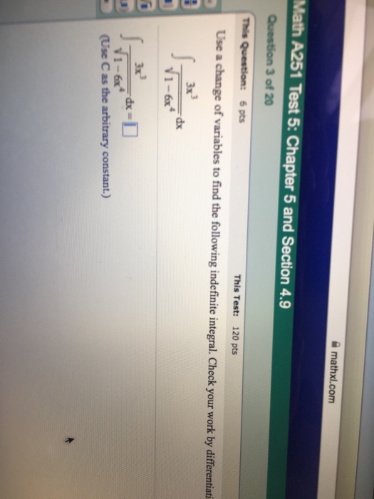 Solved Use a change of variables to find the following | Chegg.com
