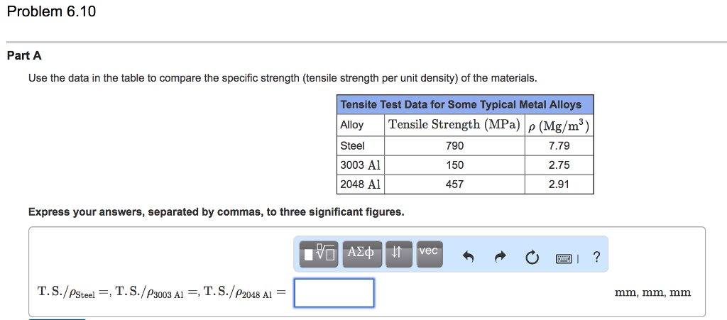 Solved Use the data in the table to compare the specific | Chegg.com