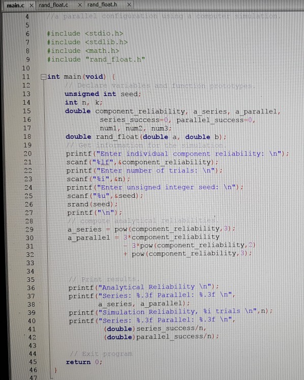Solved main.cxlrand-float.C XI rand-float.h × para 6 | Chegg.com