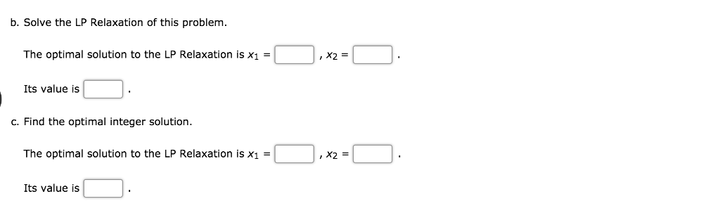 Solved Problem 7-03 Consider the following a nteger linear | Chegg.com