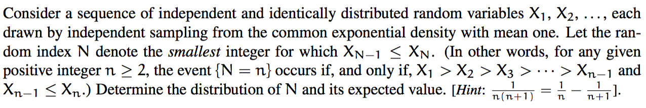 Consider a sequence of independent and identically | Chegg.com