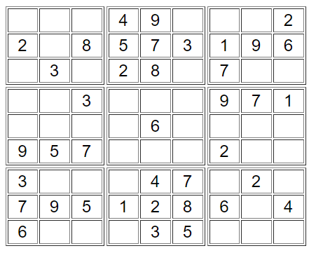 Solved Solve the puzzle below by placing the numbers 1-9 in | Chegg.com