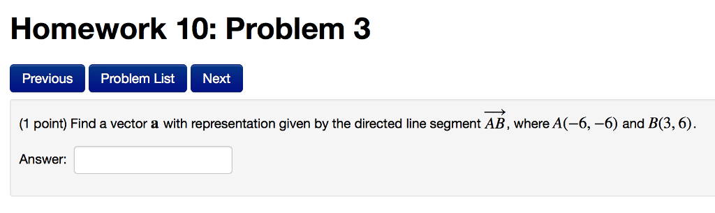 Solved Homework 10: Problem 3 Previous Problem List Next 1 | Chegg.com