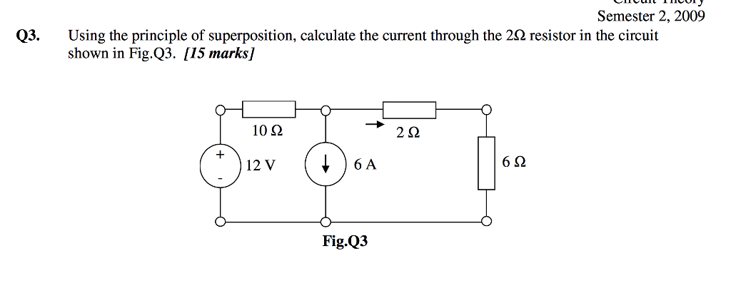 Solved Semester 2, 2009 Q3. Using the principle of | Chegg.com