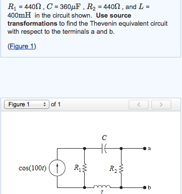 Solved Using source transformations, find the thevenin | Chegg.com