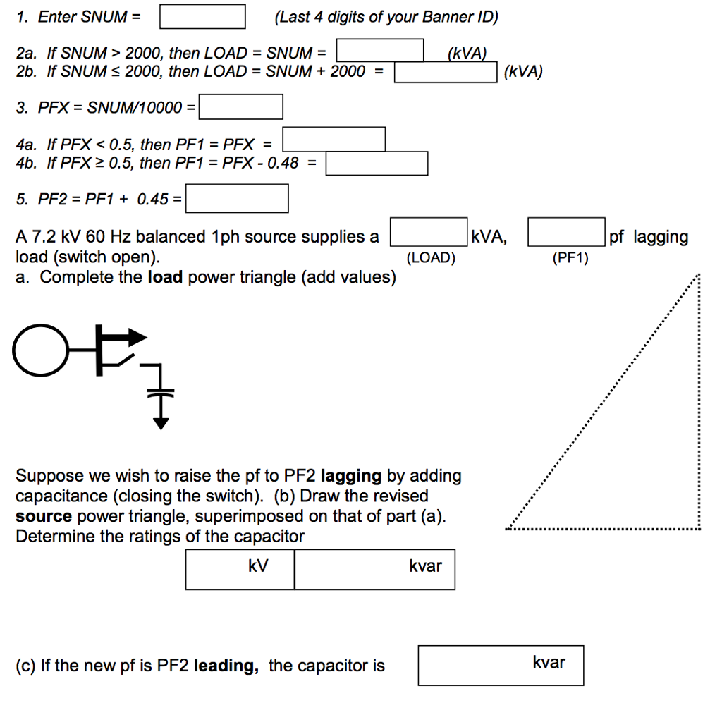 Solved Enter SNUM = (Last 4 digits of your Banner ID) If | Chegg.com