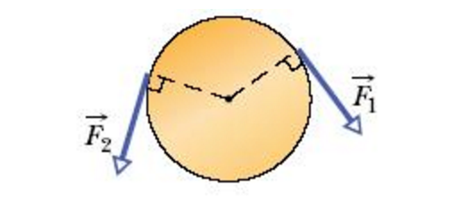 Solved The figure shows a uniform disk that can rotate | Chegg.com