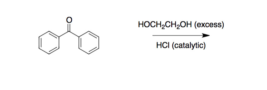 Solved HOCH2CH2OH (excess) HCI (catalytic) | Chegg.com