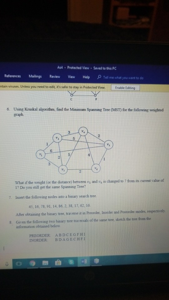 Solved As4 Protected View Saved To This Pc References