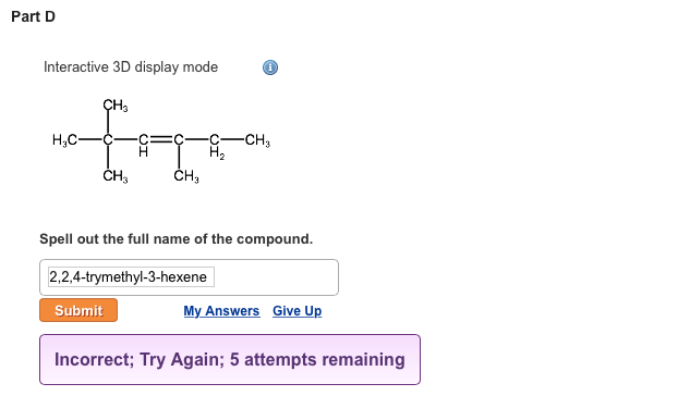 Solved Interactive 3D display mode | Chegg.com