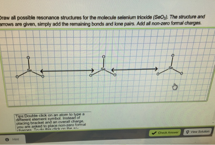 Solved Draw all possible resonance structures for the | Chegg.com