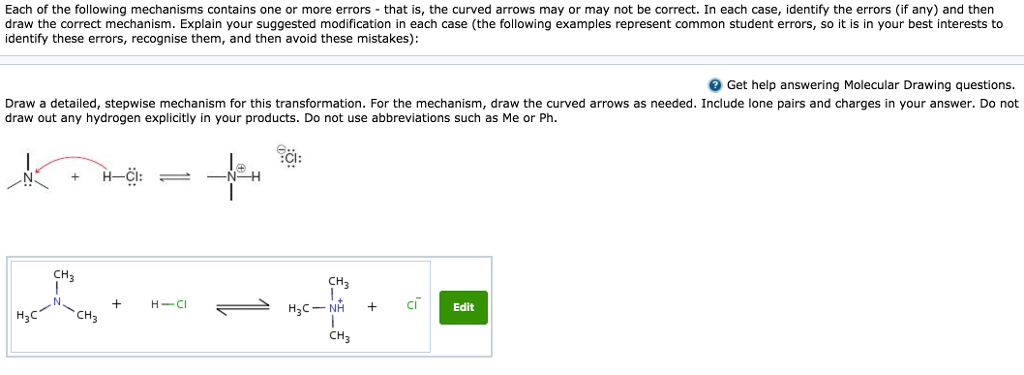 Solved Each of the following mechanisms contains one or more | Chegg.com
