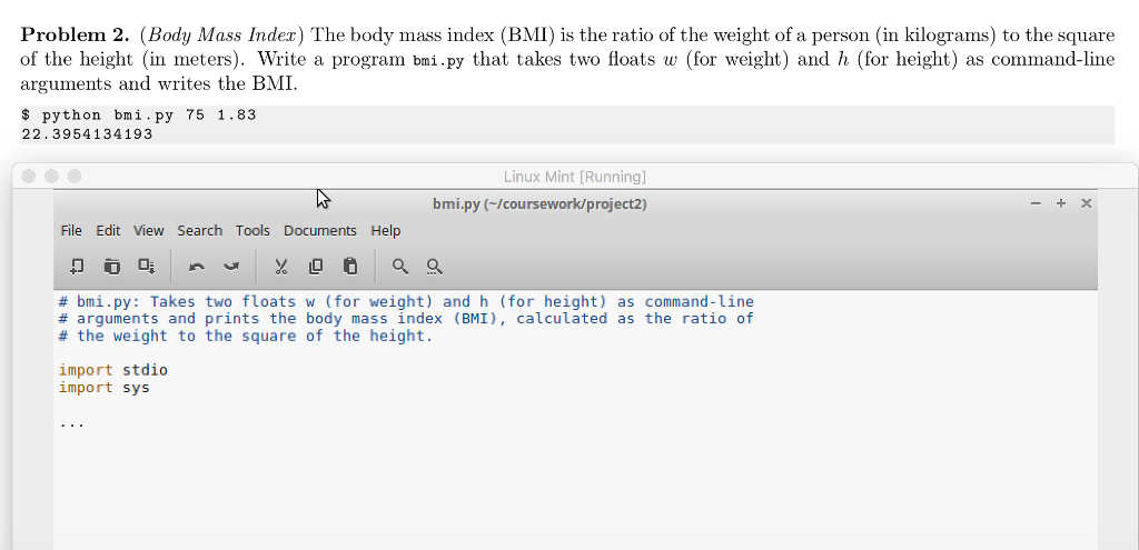 Solved Can someone please help with problem 2? I have to | Chegg.com