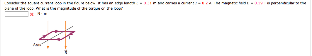 Solved Consider the square current loop in the figure below. | Chegg.com