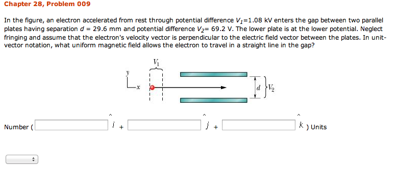 Solved In The Figure An Electron Accelerated From Rest