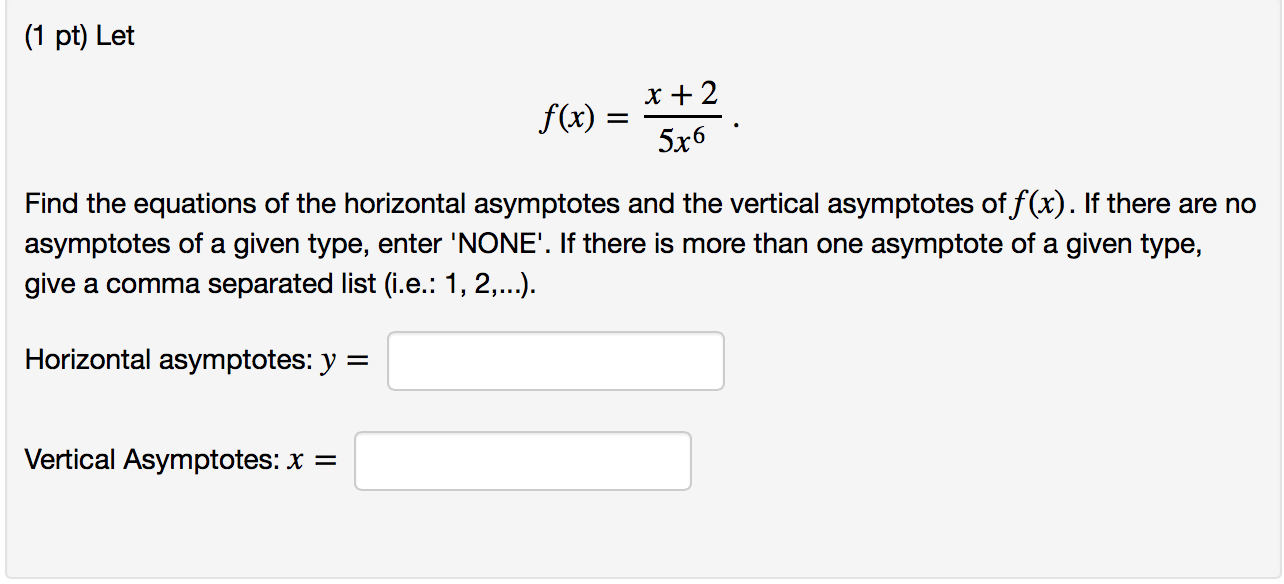 Solved Let f(x) = x + 2/5x^6. Find the equations of the | Chegg.com