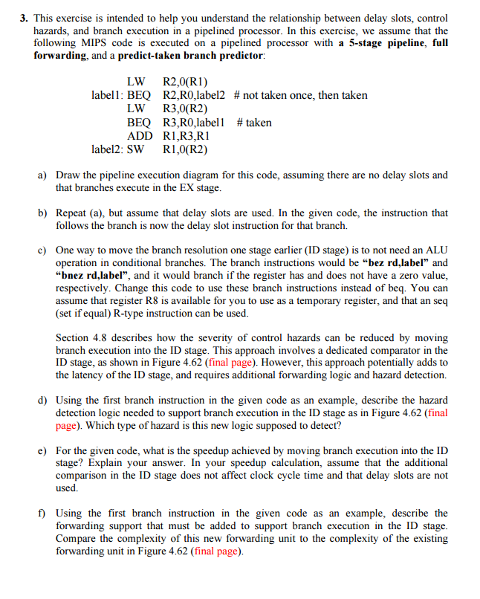 This exercise is intended to help you understand the | Chegg.com