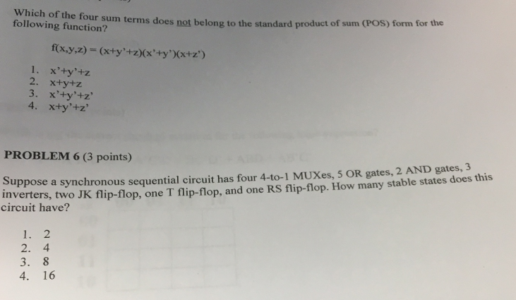 Solved How many gates, points) invert does the function two | Chegg.com