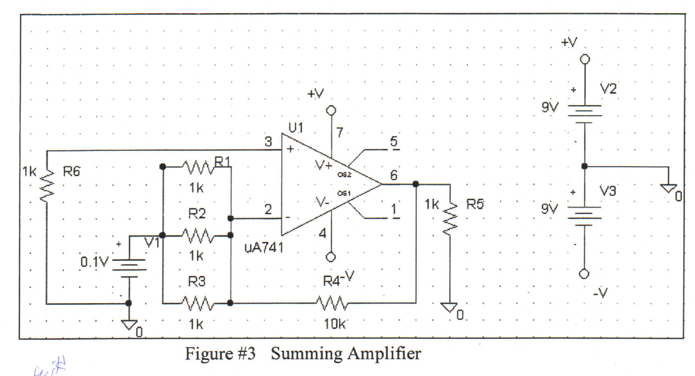 Solved +V 6 O52 1k 0s1 R2 UA741 1k 0.1VE R3 R4 10K Figure #3 | Chegg.com