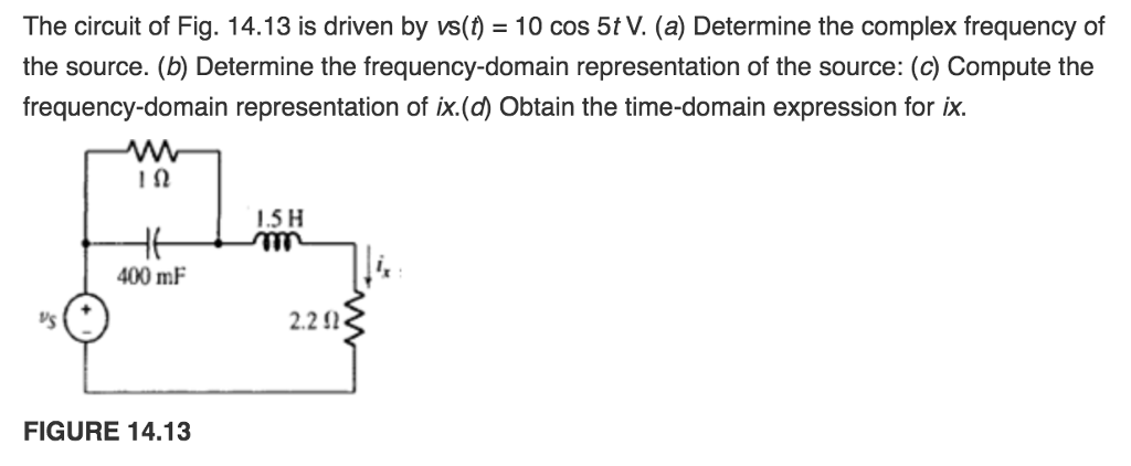Solved please solve this but convert the inductor to SL | Chegg.com