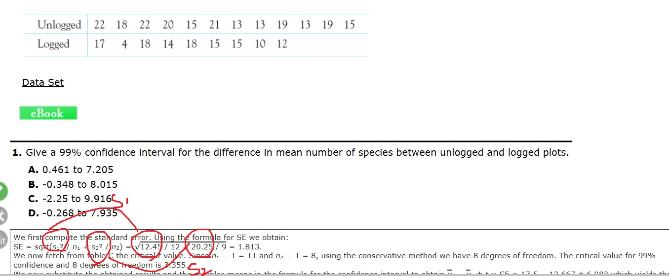 Solved Unlogged 22 18 22 20 15 21 13 13 19 13 19 15 Logged17 | Chegg.com