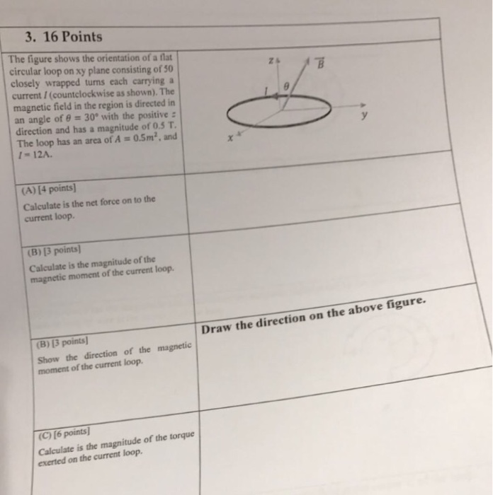 Solved The figure shows the orientation of a flat circular | Chegg.com
