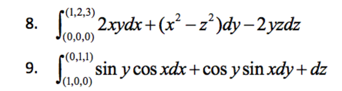Solved Evaluating Line Integrals Show that the | Chegg.com
