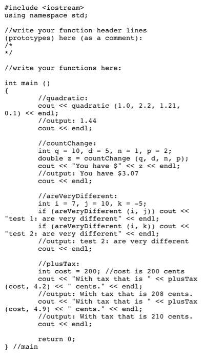 Solved Cosider the following C++ program: | Chegg.com