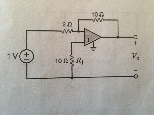 Solved Determine the value of V0 in the circuit shown | Chegg.com
