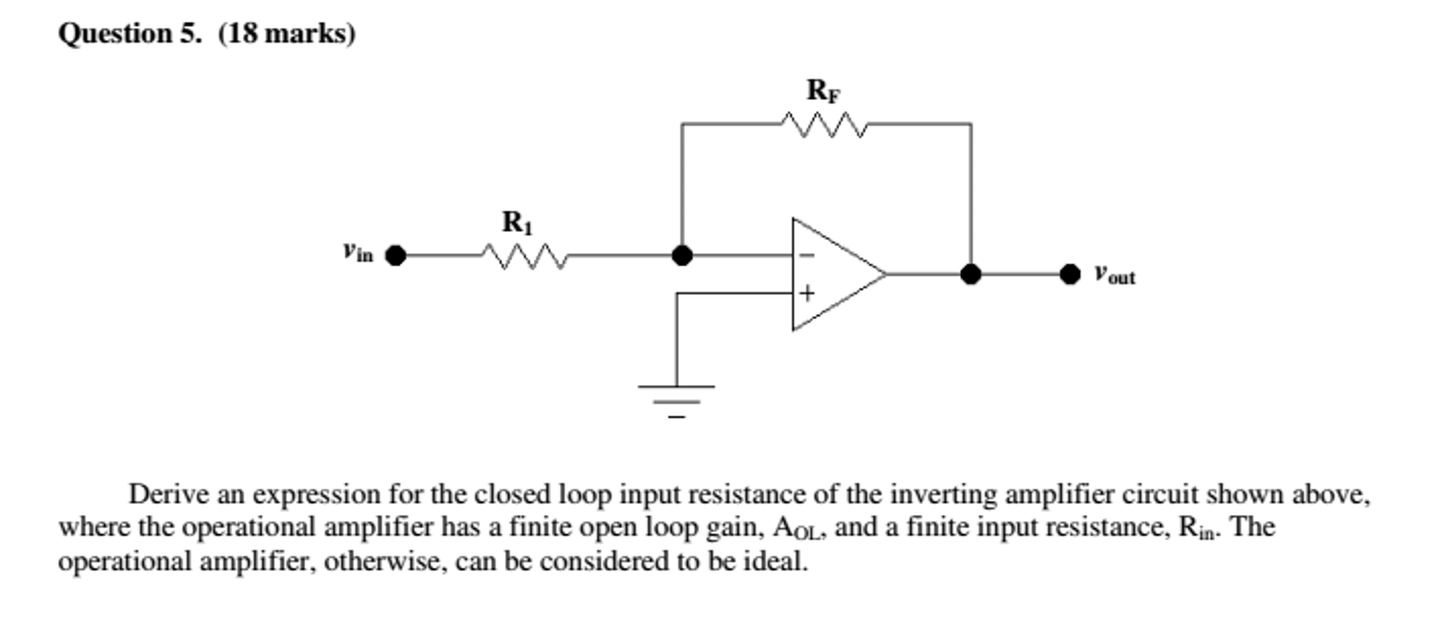 Solved Derive an expression for the closed loop input | Chegg.com