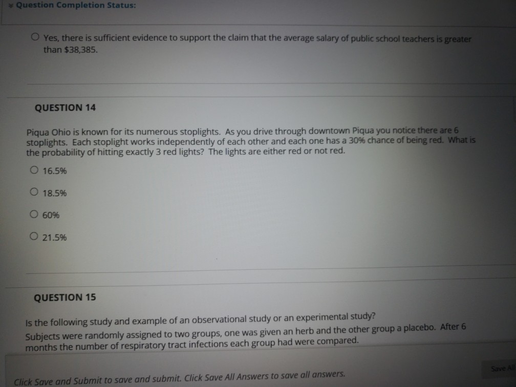 Solved y Question Completion Status: O Yes, there is | Chegg.com