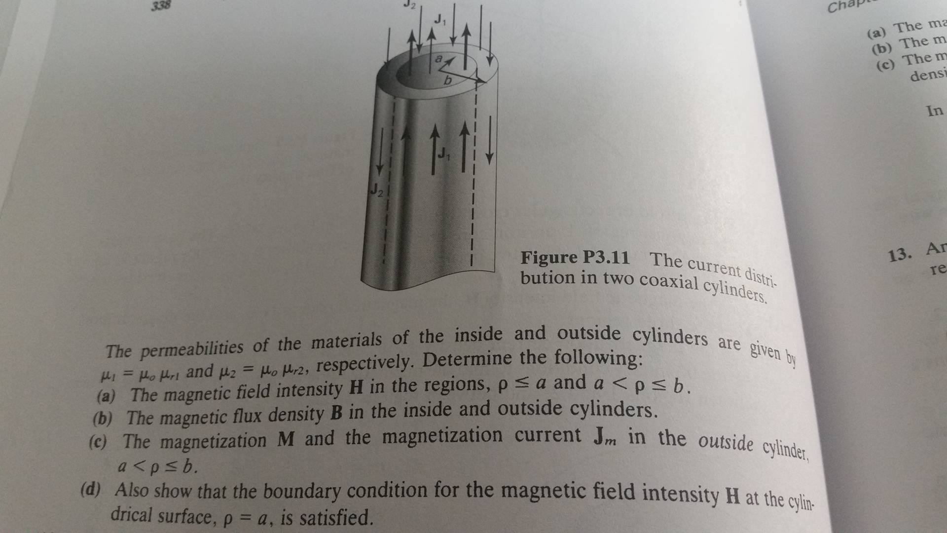 Solved Consider the two solid concentric cylinders shown in | Chegg.com