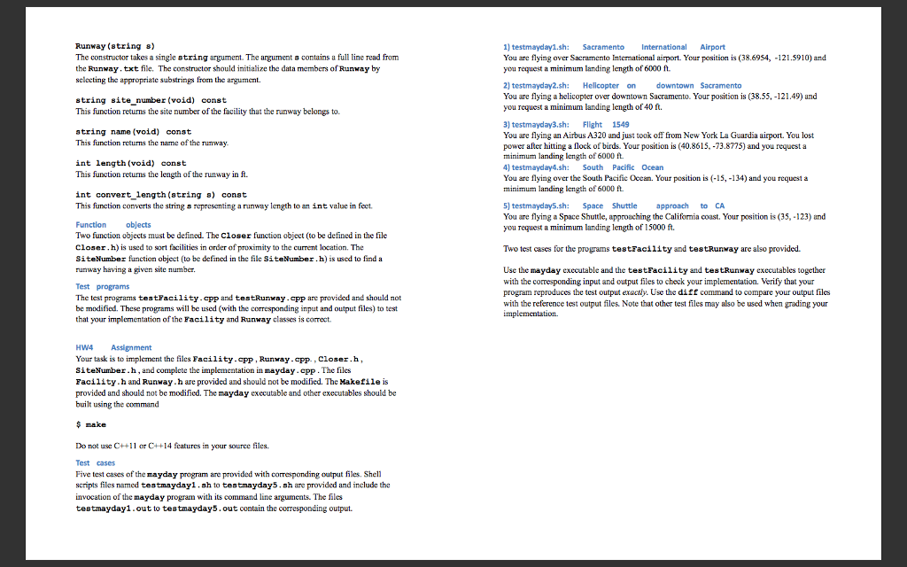 Solved C++ Programming C++ Programming Hi! Sorry for | Chegg.com