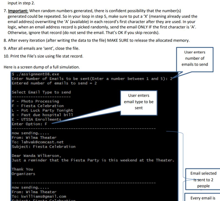 1. a. Start a new.c/cpp file. At global level, define | Chegg.com