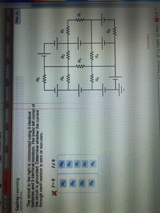 Solved The circuit to the right is constructed using 9 | Chegg.com