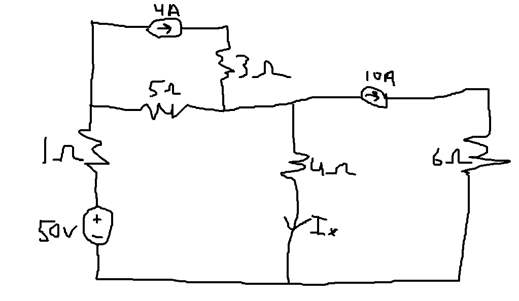 Solved Use superposition to solve for Ix. | Chegg.com Solved Use superposition to solve for Ix. | Chegg.com