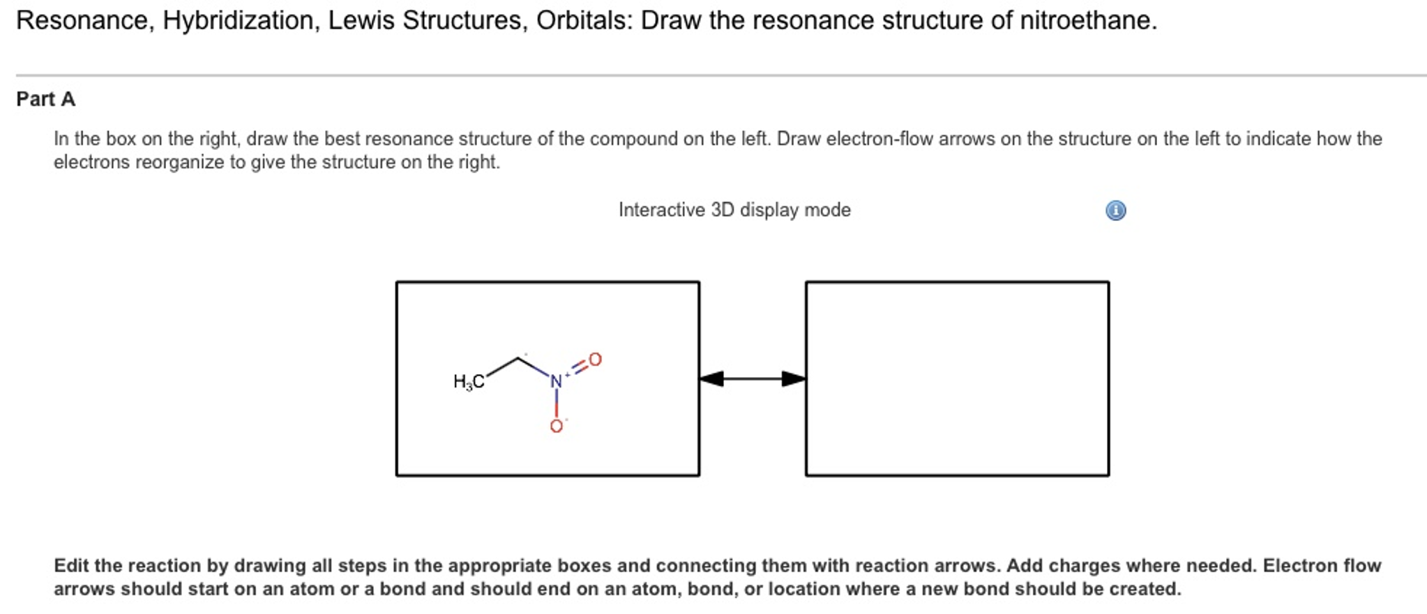 Solved In the box on the right, draw the best resonance | Chegg.com