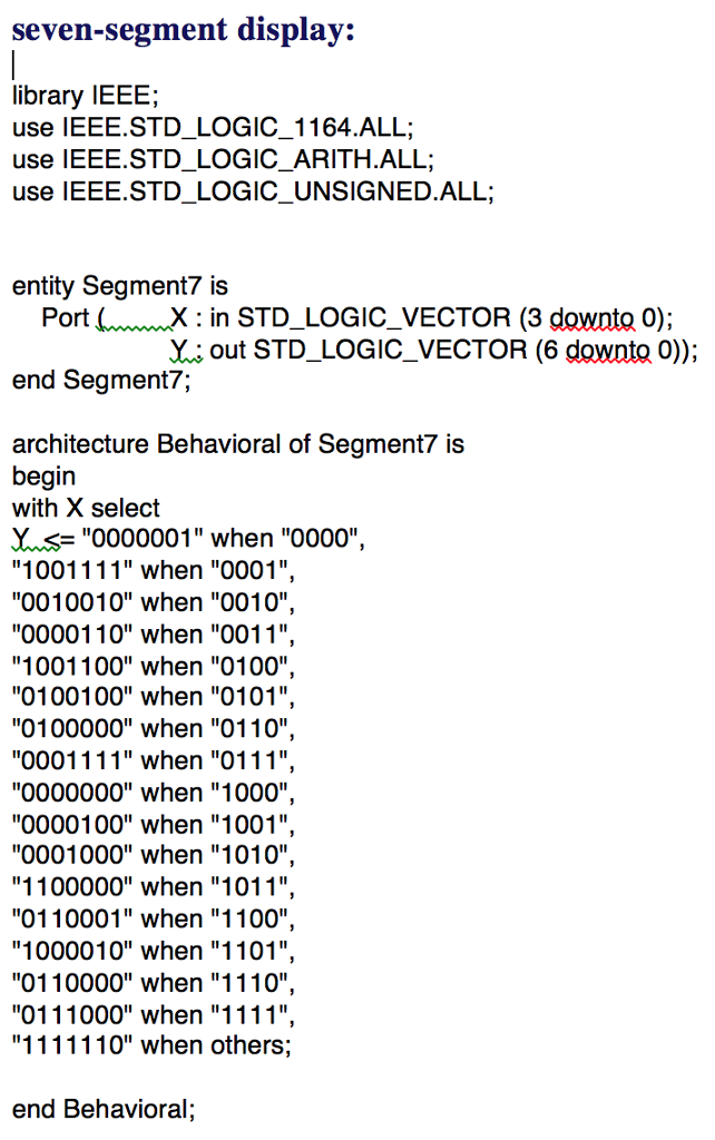 3- Use modular design to combine your seven-segment | Chegg.com