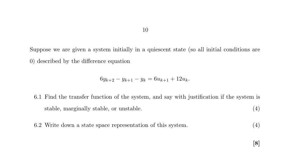 Solved Suppose we are given a system initially in a | Chegg.com