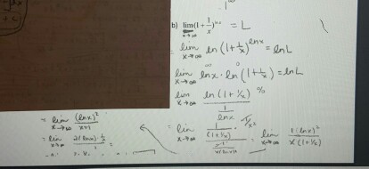 Solved find the limit as x approaches infinity of | Chegg.com