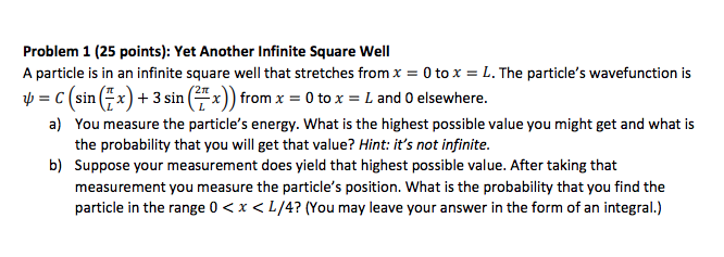 Solved Problem 1 (25 points): Yet Another Infinite Square | Chegg.com