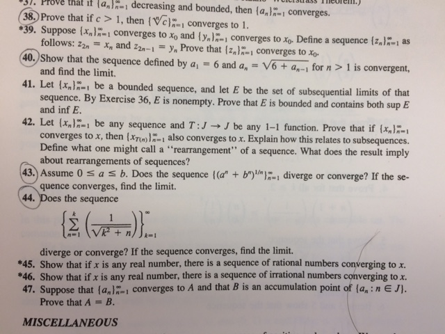 Solved Prove that if c > 1, then converges to 1, Suppose | Chegg.com