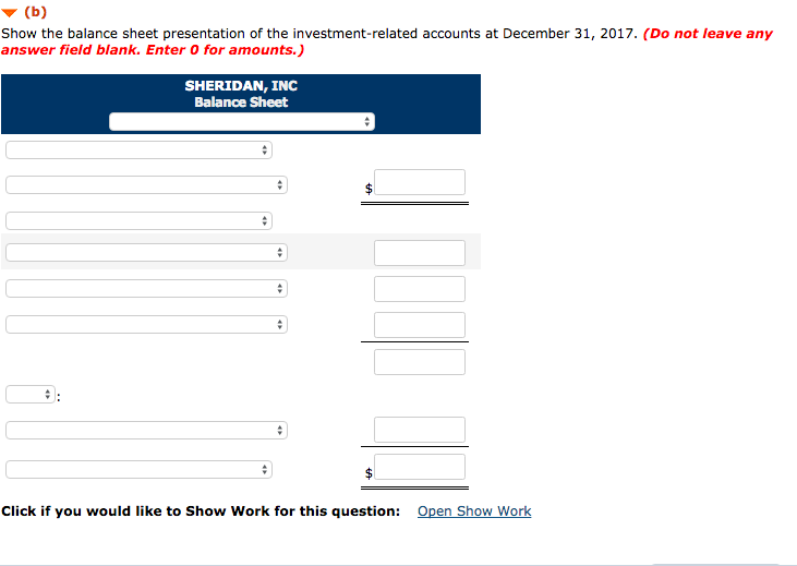 Solved Exercise 17-9 (Part Level Submission) At December 31, | Chegg.com