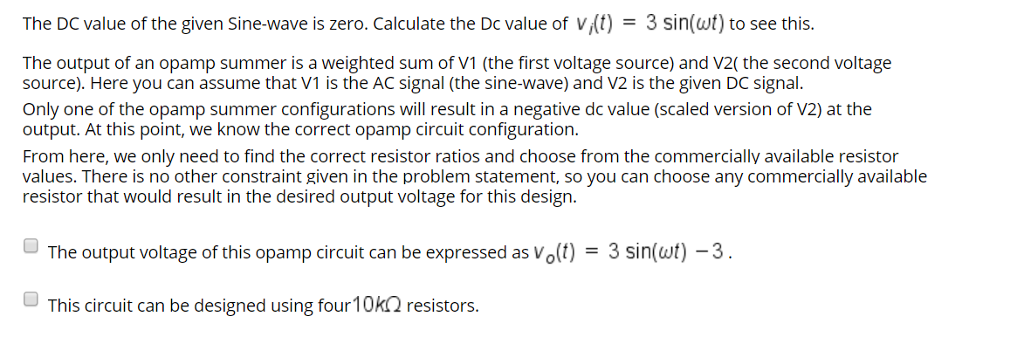 Solved QUESTION 2 We would like to design a weighted summer | Chegg.com