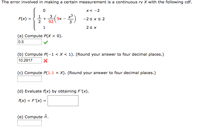 Solved The error involved in making a certain measurement is | Chegg.com